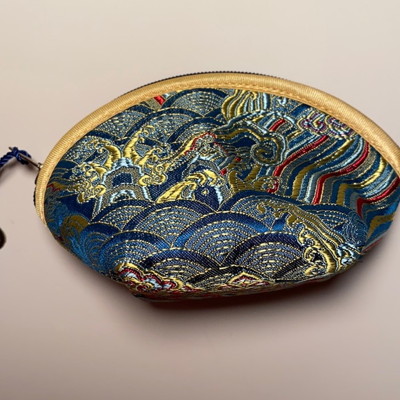 Bags | Silk Brocade Coin Purse | Poshmark